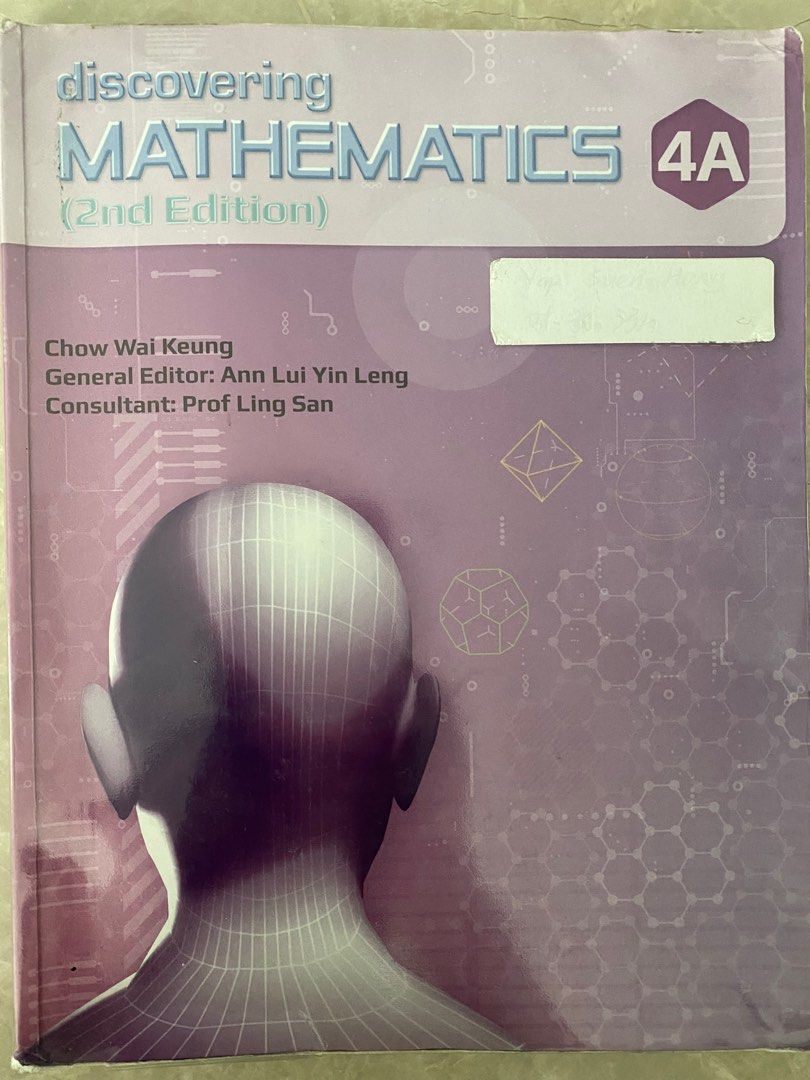 Discovering Mathematics (2nd Edition) 3A 3B 4A 4B $4 for 4 textbooks ...