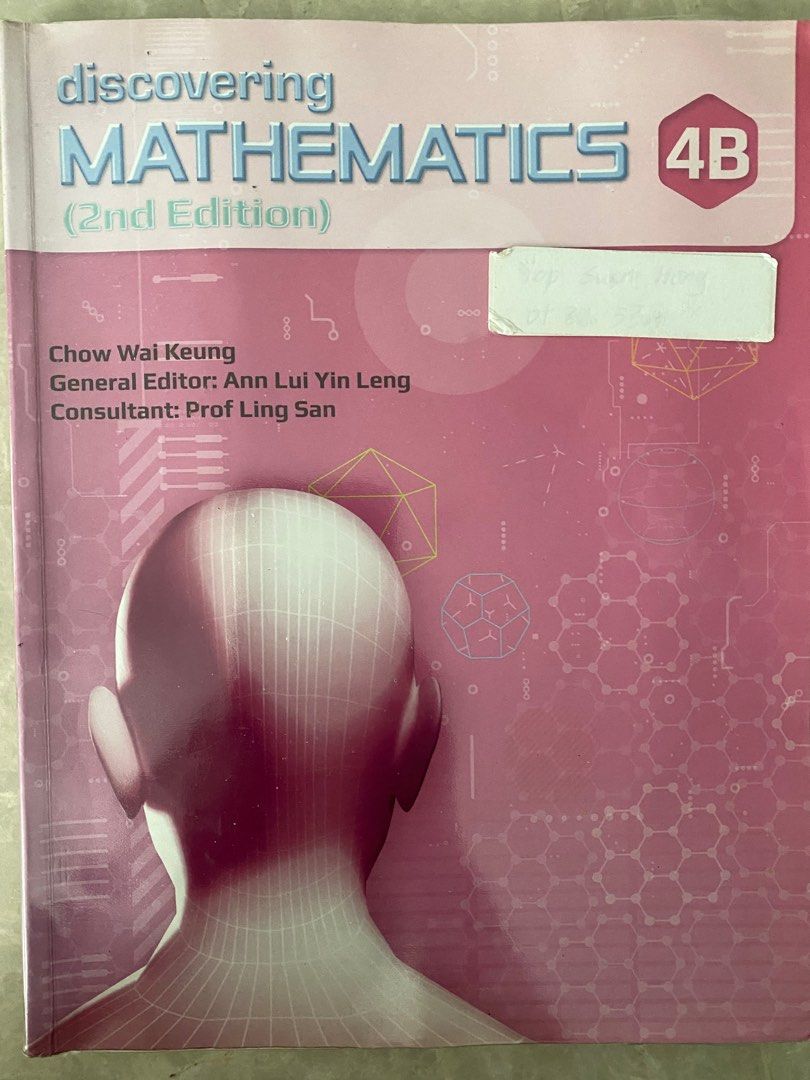 Discovering Mathematics (2nd Edition) 3A 3B 4A 4B $4 for 4 textbooks ...