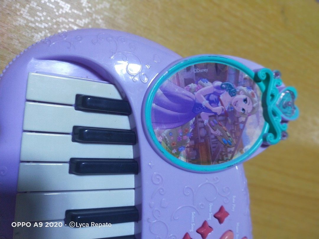 Disney Princess Tangled Electronic Keyboard, Hobbies & Toys, Toys ...