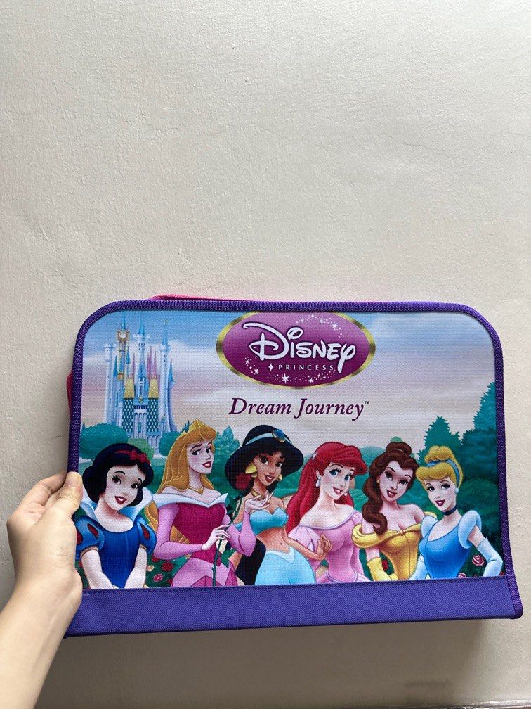 Disney Princesses File Organizer Portfolio Envelope Folder with Pockets ...