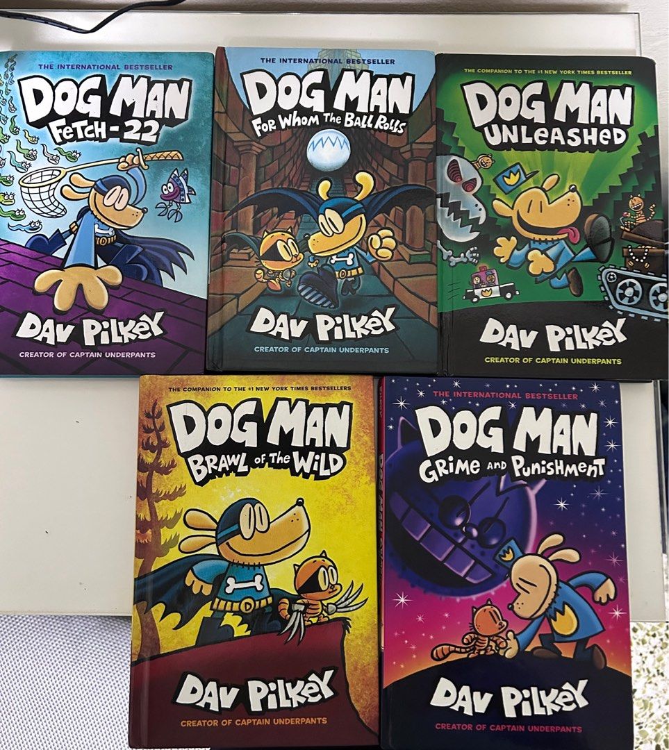 DOG MAN BOOKS, Hobbies & Toys, Books & Magazines, Children's Books on ...
