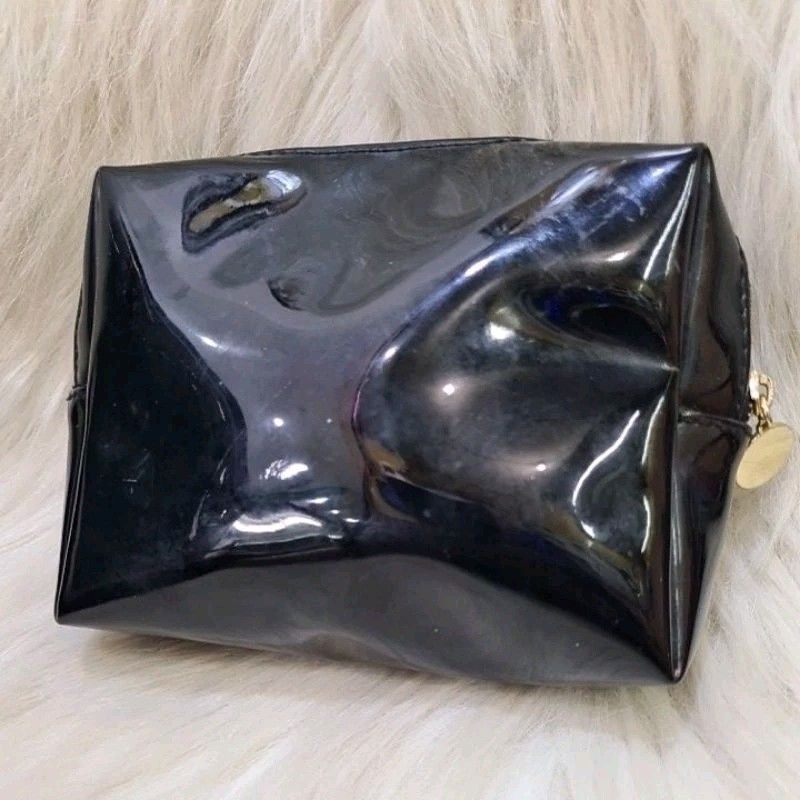 DOMPET YSL DARING BLACK ORIGINAL, Fesyen Wanita, Tas & Dompet di Carousell