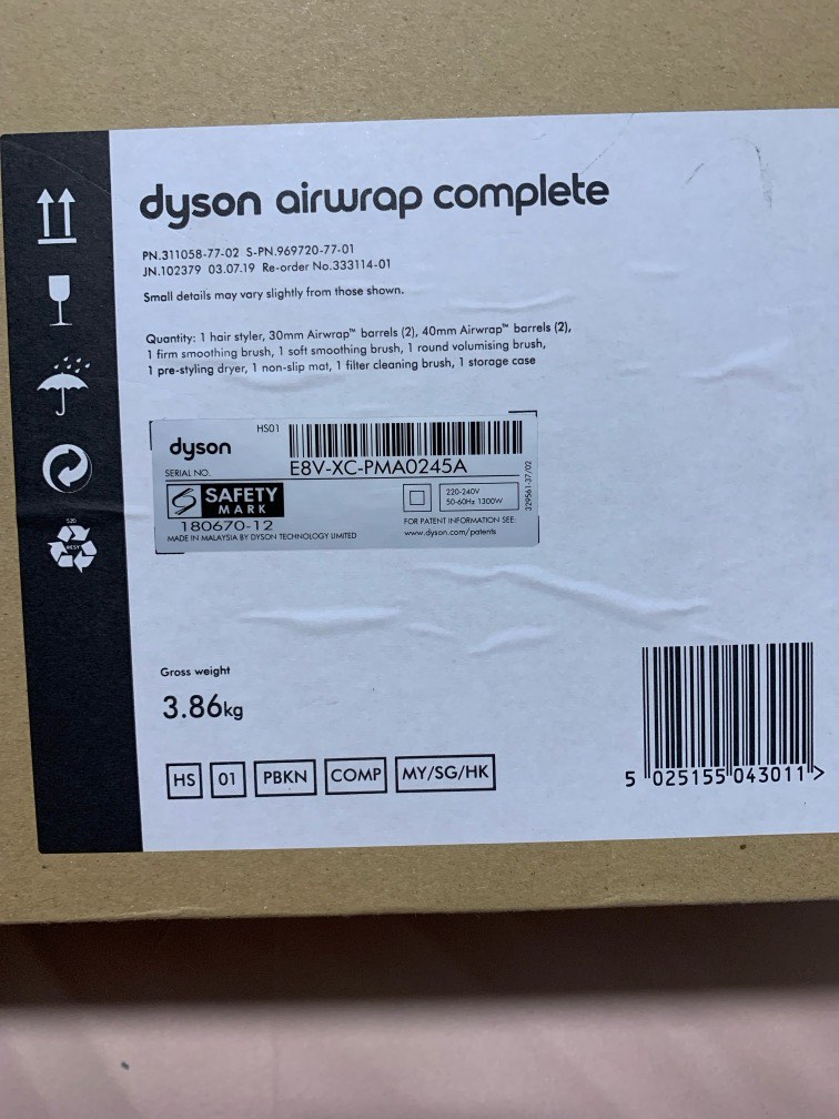 Dyson air wrap complete, Beauty & Personal Care, Hair on Carousell
