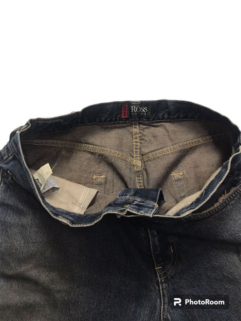 Edwin Ross Relax(Cutting Baggy), Men's Fashion, Bottoms, Jeans on Carousell