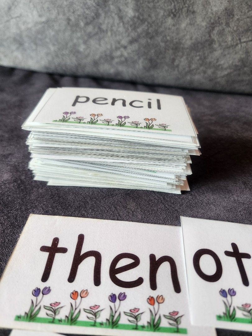English high frequency words flashcards, Babies & Kids, Infant Playtime ...