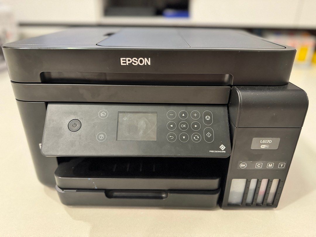 Epson L6170 Wi-Fi Duplex All-in-One Ink Tank Printer with ADF ...
