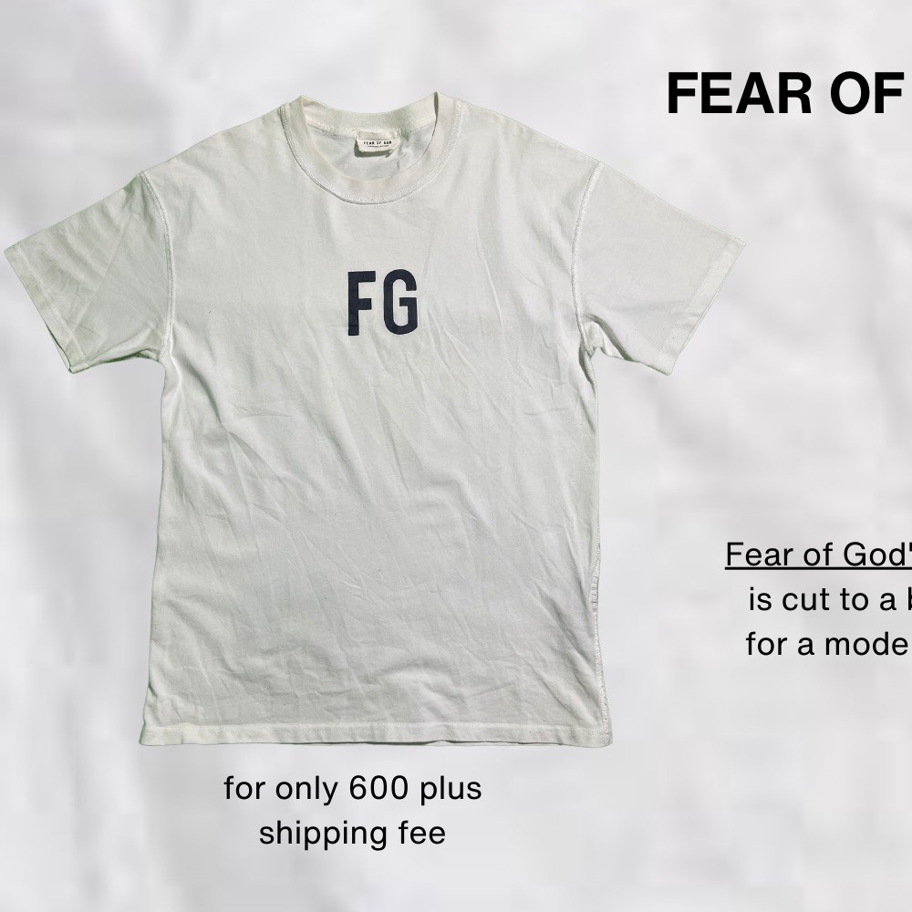 Fear of God Fg Tee, Men's Fashion, Tops & Sets, Tshirts & Polo Shirts ...