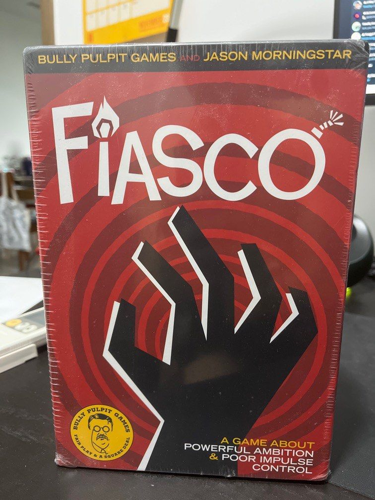 Fiasco board game (BNIS), Hobbies & Toys, Toys & Games on Carousell