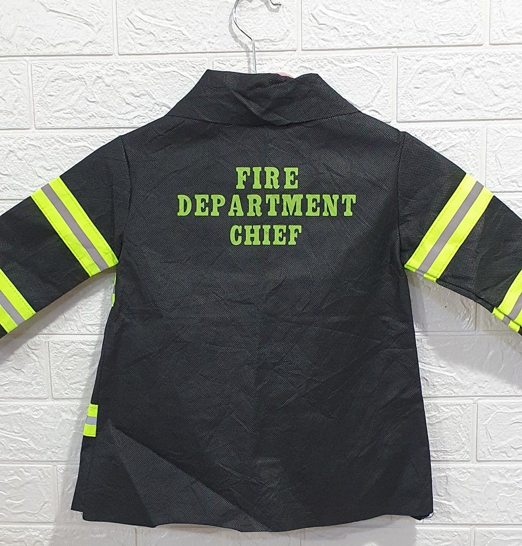 Fireman career costume (top only), Babies & Kids, Babies & Kids Fashion ...