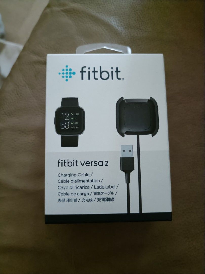 Fitbit Versa 2 charging cable, Mobile Phones & Gadgets, Wearables ... Fitbit Versa 2 charging cable, Mobile Phones & Gadgets, Wearables ...