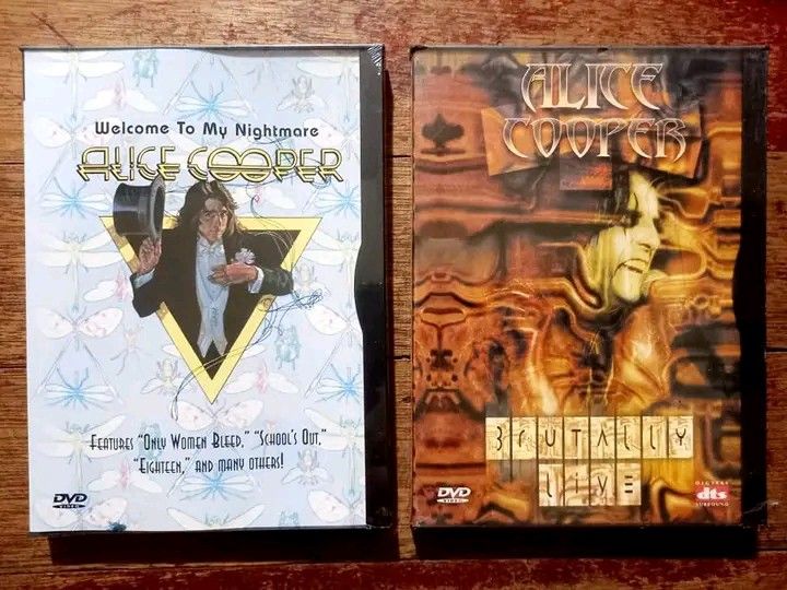 For Sale Alice Cooper DVD Set, Hobbies & Toys, Music & Media, CDs ...