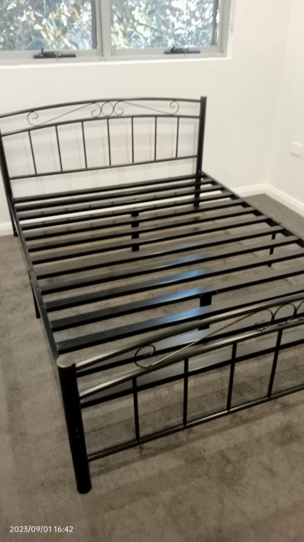 FOR SALE!!! STURDY METAL BED FRAME - ORDER NOW!!!, Home & Furniture ...