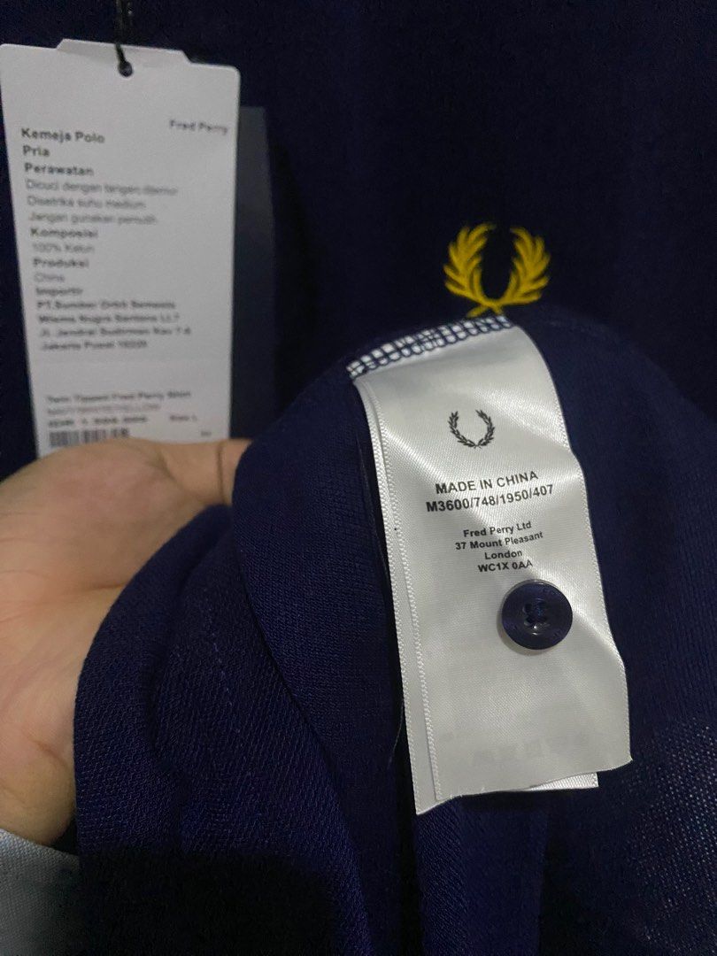 fred perry product code