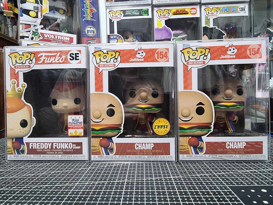 Freddy Funko as Champ , Champ Chase & Champ Funko Pop, Hobbies & Toys ...