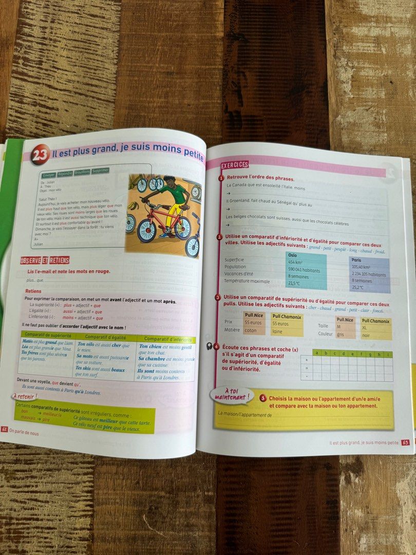 French grammar textbook A1, Hobbies & Toys, Books & Magazines ...