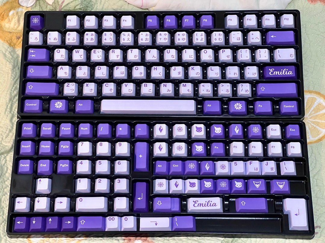 Frozen Witch emilia keycaps, Computers & Tech, Parts & Accessories ...