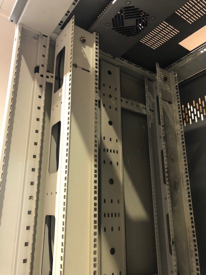 Full Server rack with fan, Furniture & Home Living, Furniture, Shelves ...