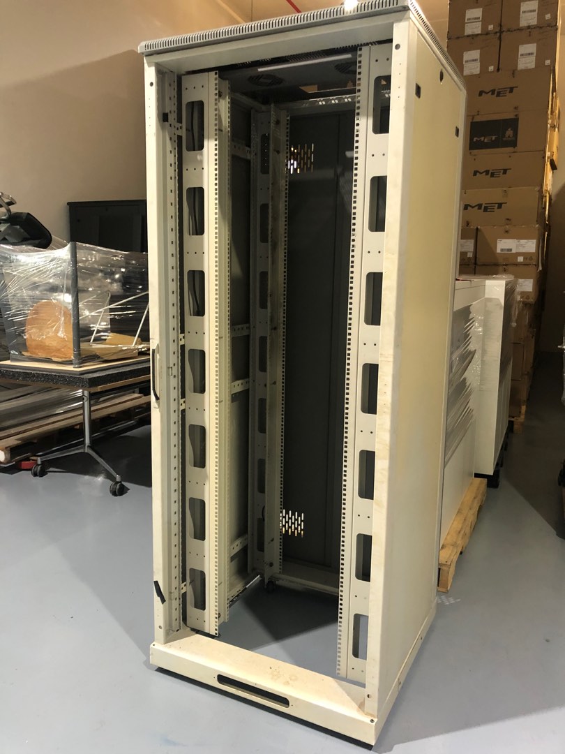 Full Server rack with fan, Furniture & Home Living, Furniture, Shelves ...