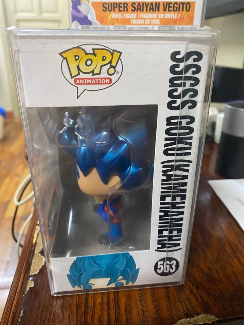 Funko Pop! Animation: Dragon Ball Z Super - SSGSS Goku Kamehameha ...