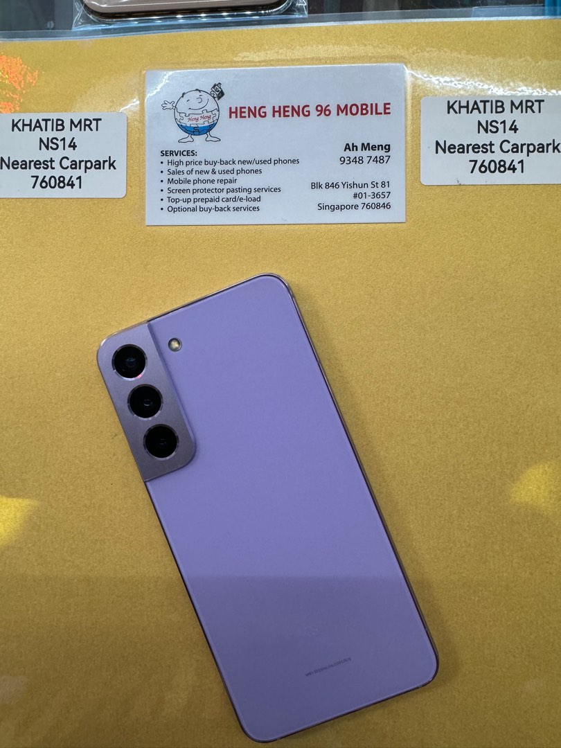 Galaxy S22 5G Violet 128GB, Mobile Phones & Gadgets, Mobile Phones ...