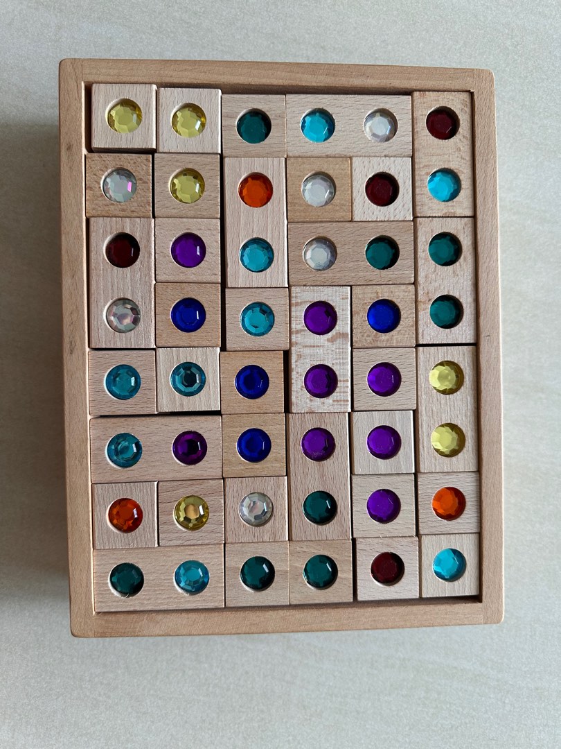 Gem blocks, Hobbies & Toys, Toys & Games on Carousell