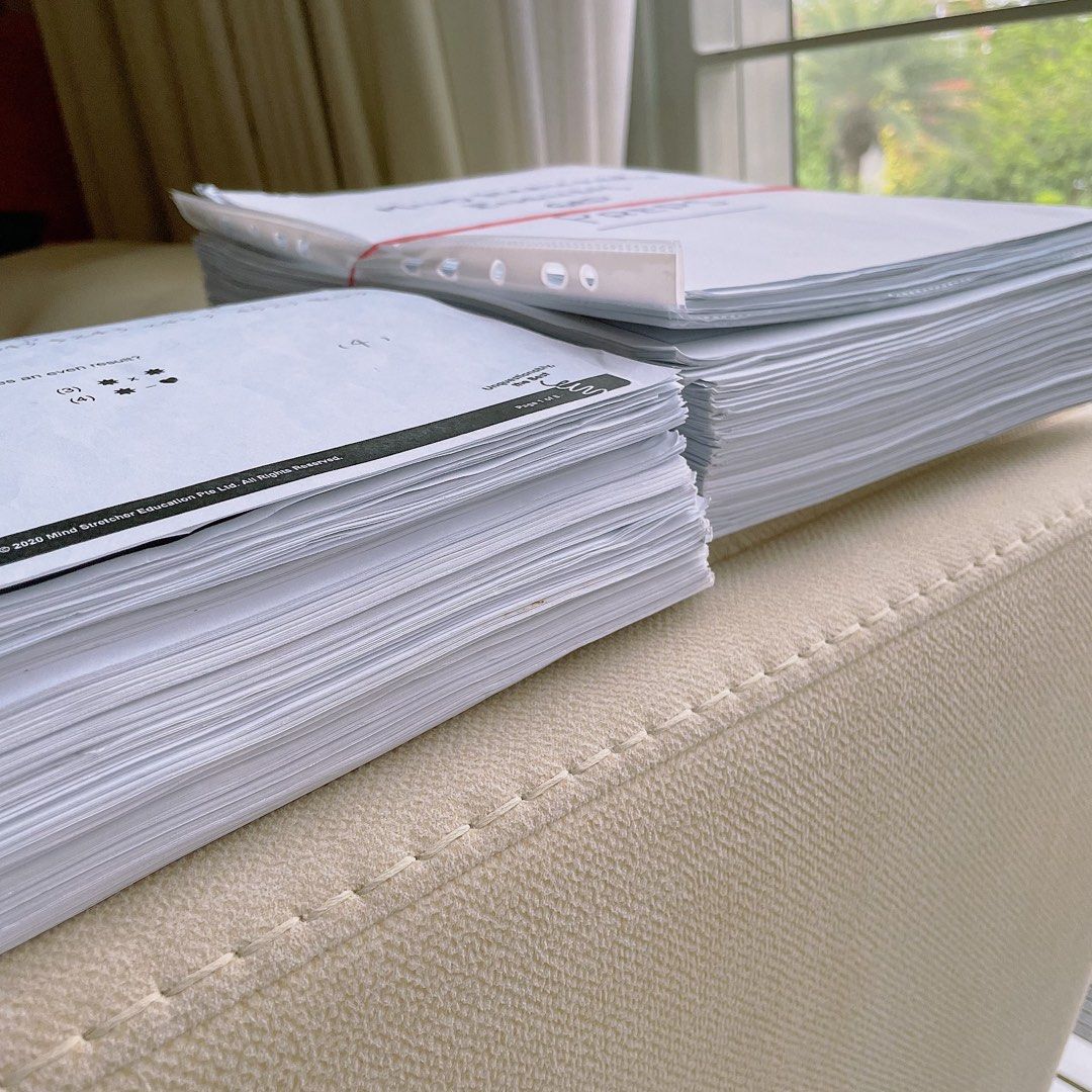 GEP Intensive Learning THICK STACK Prep Papers MS English Math, Hobbies ...