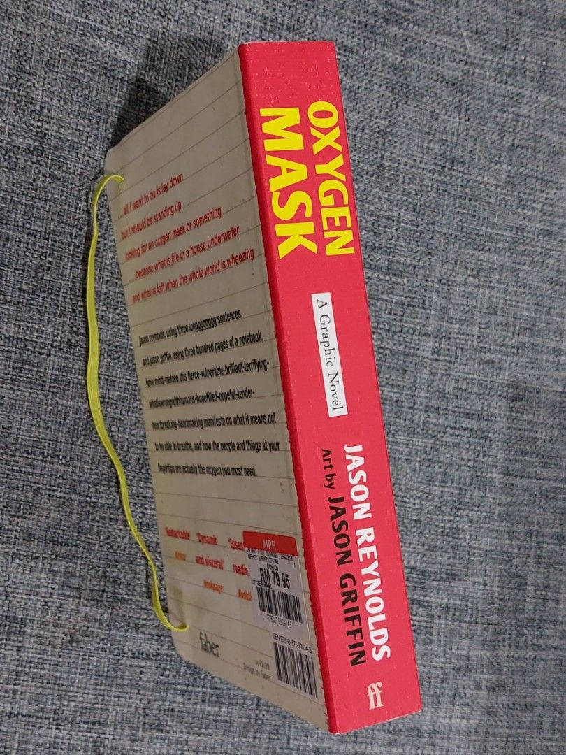 Graphic Novel Oxygen Mask - Jason Reynolds, Buku & Alat Tulis, Buku di Carousell