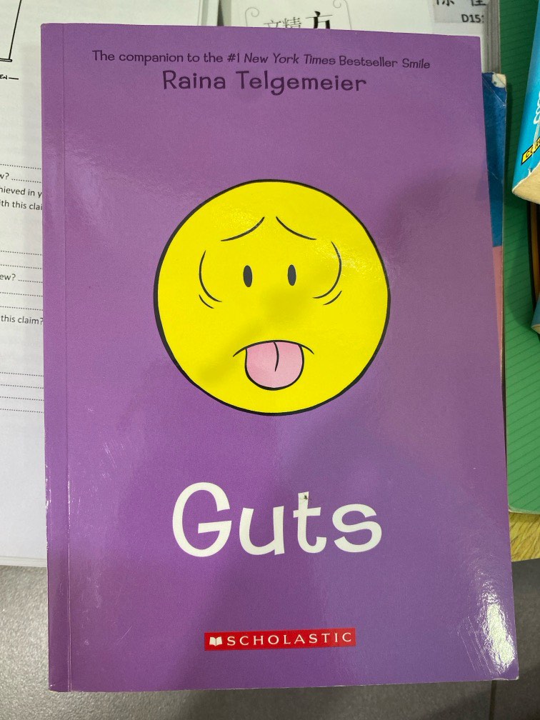 Guts By Raina Telgemeier, Hobbies & Toys, Books & Magazines, Children's ...