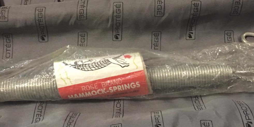 Hammock spring, Furniture & Home Living, Outdoor Furniture on Carousell