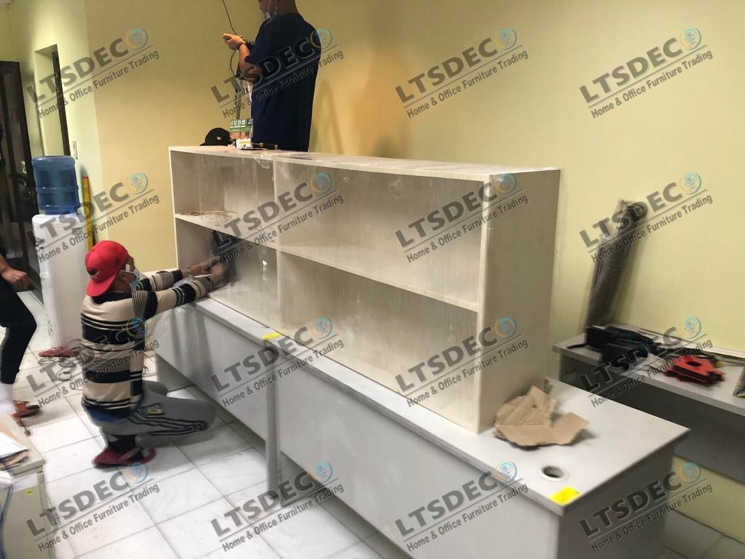 HANGING CABINET OPEN SHELVES OFFICE PARTITION AND FURNITURE, Furniture ...
