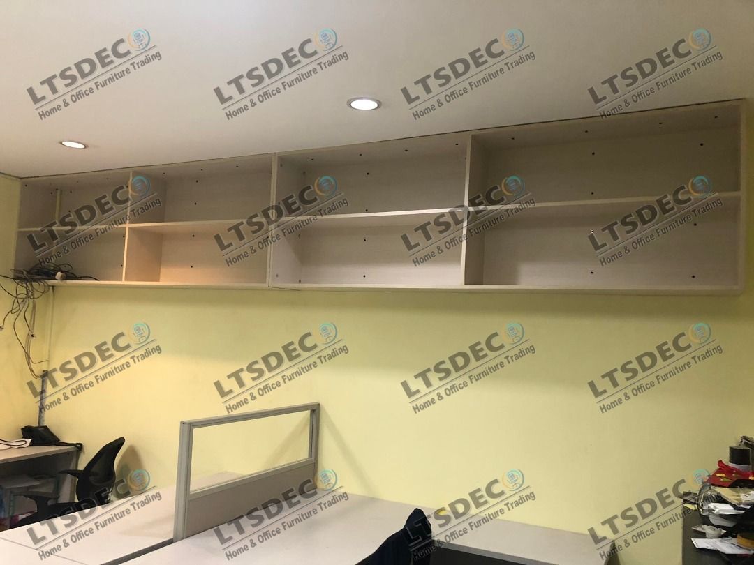 HANGING CABINET OPEN SHELVES OFFICE PARTITION AND FURNITURE, Furniture ...