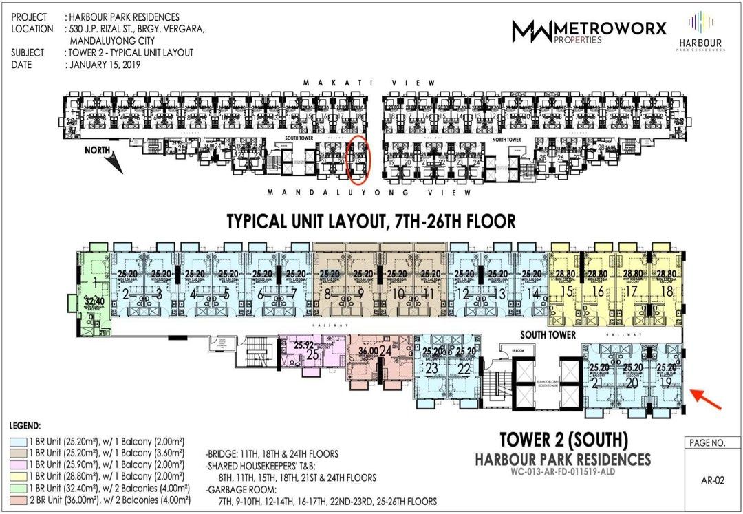 Harbour Park Residences Mandaluyong 1 Bedroom with Balcony, Property, For Sale, Apartments ...