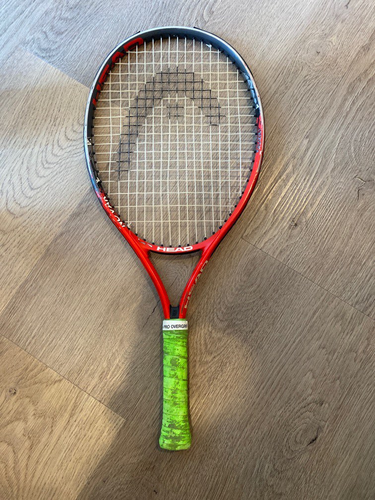 Head Novak 23 tennis racket, Sports Equipment, Sports & Games, Racket ...