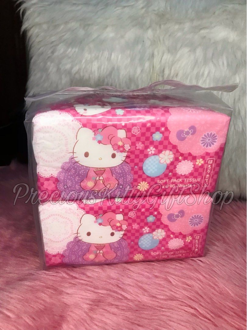 Hello Kitty Soft Tissue 3ply, Babies & Kids, Bathing & Changing ...