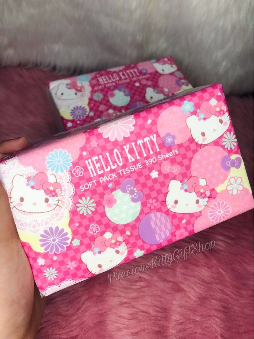 Hello Kitty Soft Tissue 3ply, Babies & Kids, Bathing & Changing ...