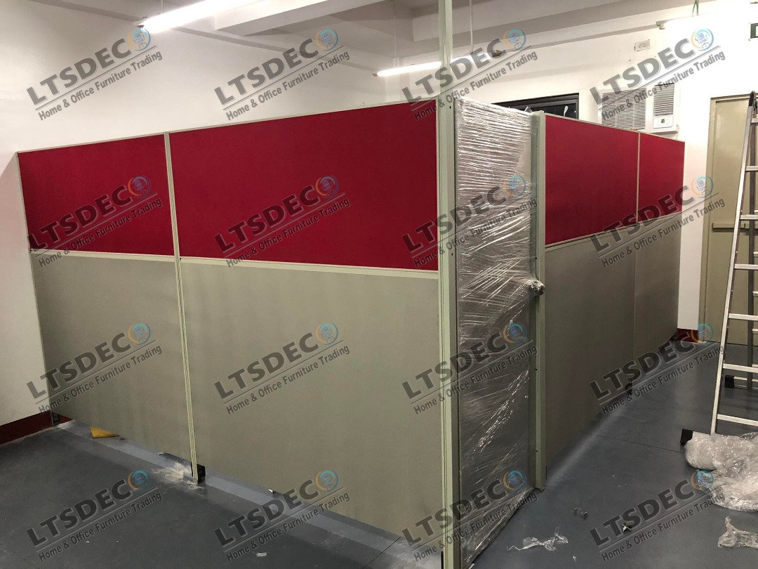 HIGH PANEL OFFICE PARTITION/WALL DIVIDER/MODULAR PARTITION OFFICE ...