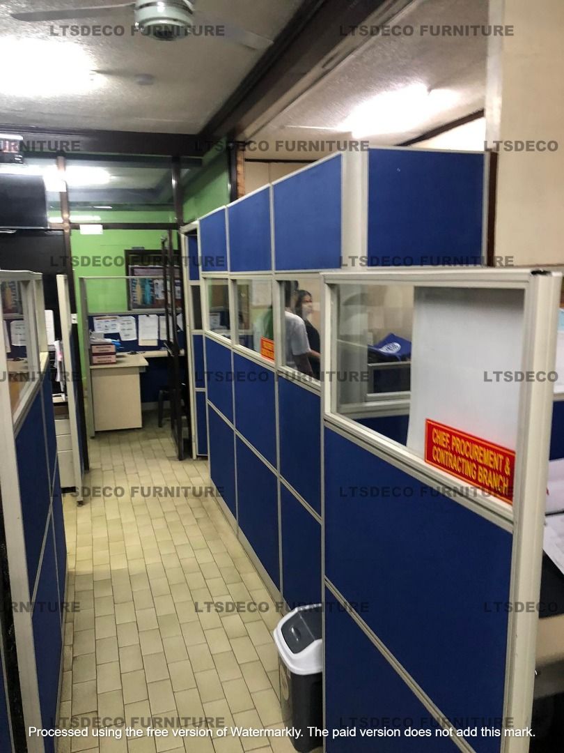 HIGH PANEL/OFFICE PARTITION/MODULAR PARTITION/OFFICE DIVIDER WITH DOOR ...