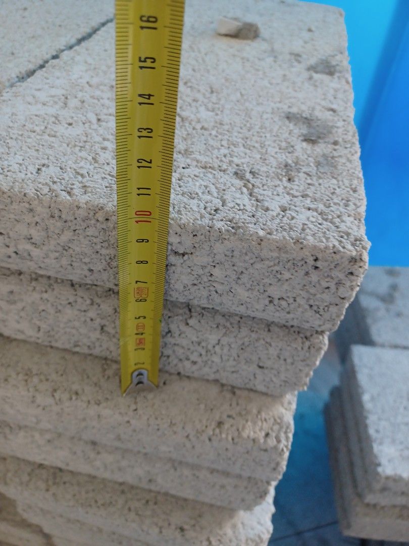 Hollow block cement stone, Furniture & Home Living, Home Improvement ...