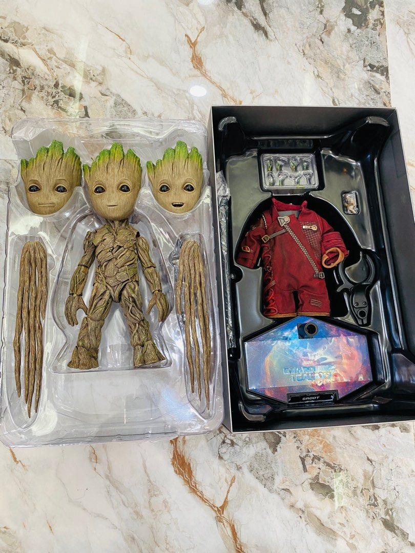 Hot toys BABY GROOT GOTG VOL.2, Hobbies & Toys, Toys & Games on Carousell