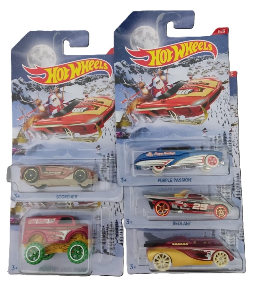 Hot Wheels FULL SET - Holiday Hot Rods 2016, Toys & Collectibles ...