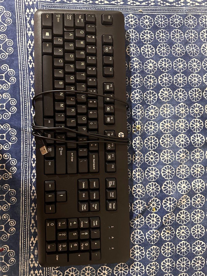 HP Wired Keyboard, Computers & Tech, Parts & Accessories, Computer ...