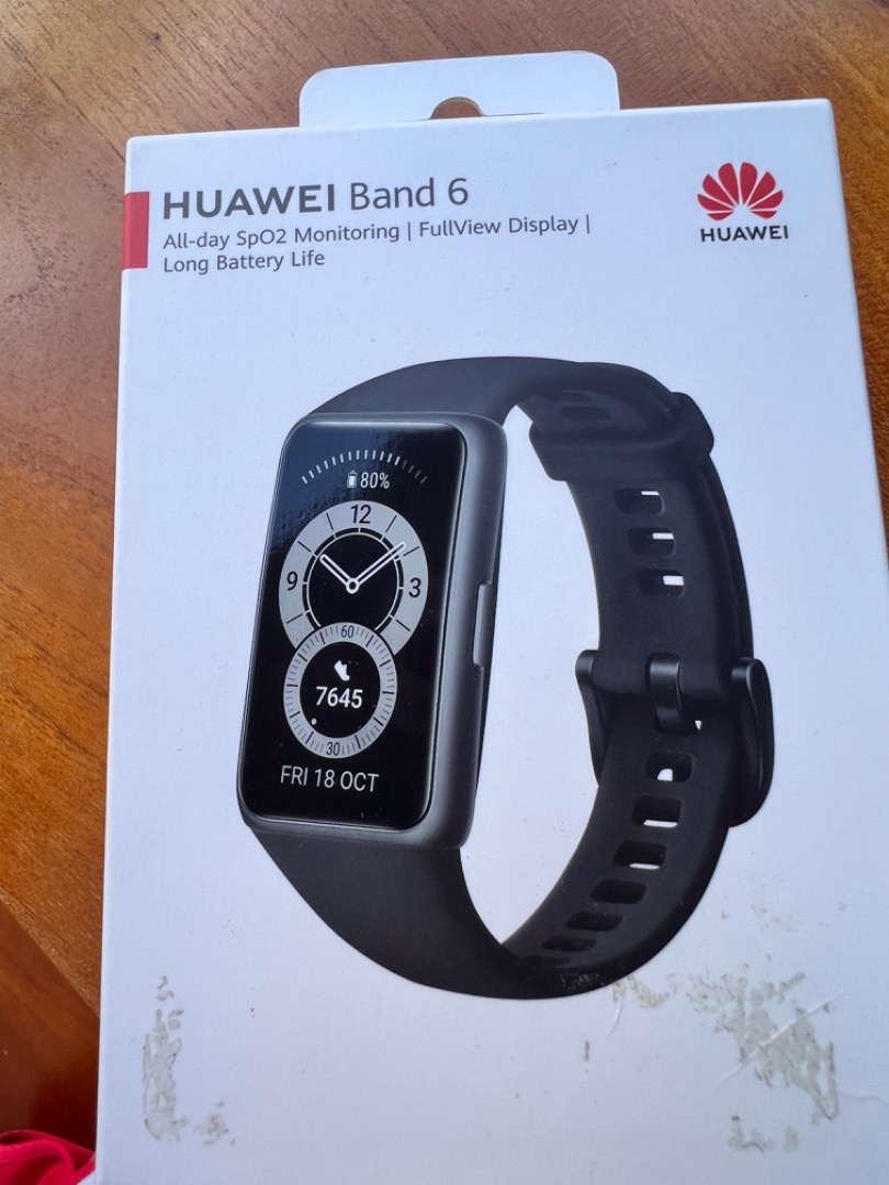 Huawei Band 6 smartwatch, Mobile Phones & Gadgets, Wearables & Smart ...