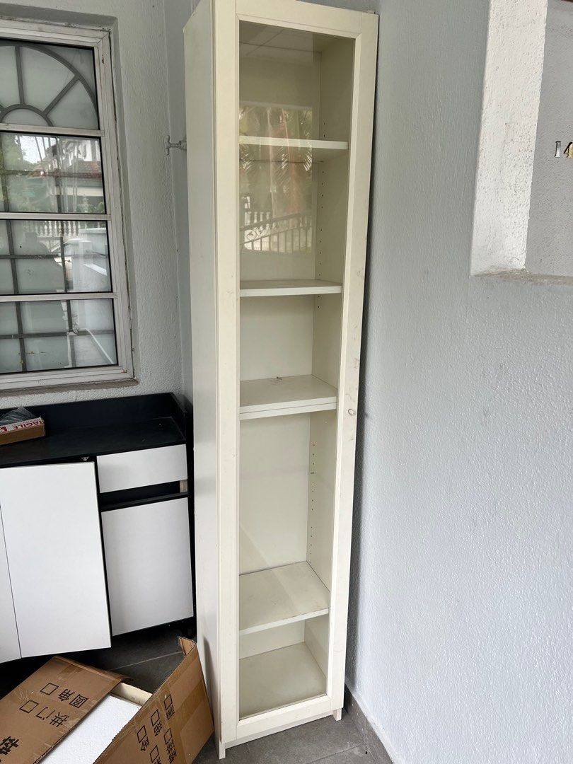 Ikea Billy bookcase / cabinet with door, Furniture & Home Living ...