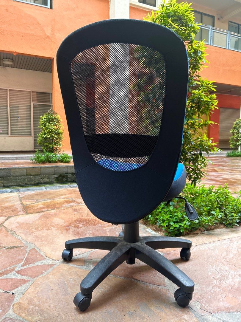 Ikea FLINTAN office chair BLUE (DEFECT), Furniture & Home Living ...