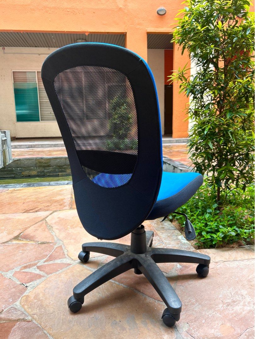 Ikea FLINTAN office chair BLUE (DEFECT), Furniture & Home Living ...