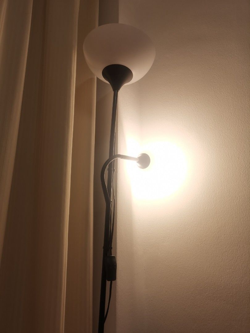 Ikea Floor Lamp tagarp, Furniture & Home Living, Lighting & Fans ...