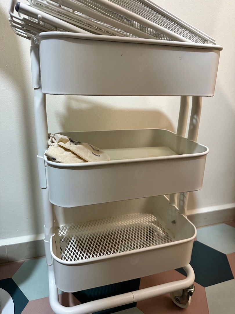 Ikea Rashult Trolley, Furniture & Home Living, Home Improvement ...