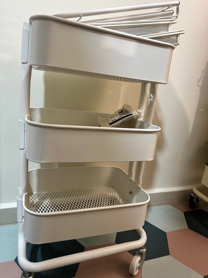Ikea Rashult Trolley, Furniture & Home Living, Home Improvement ...