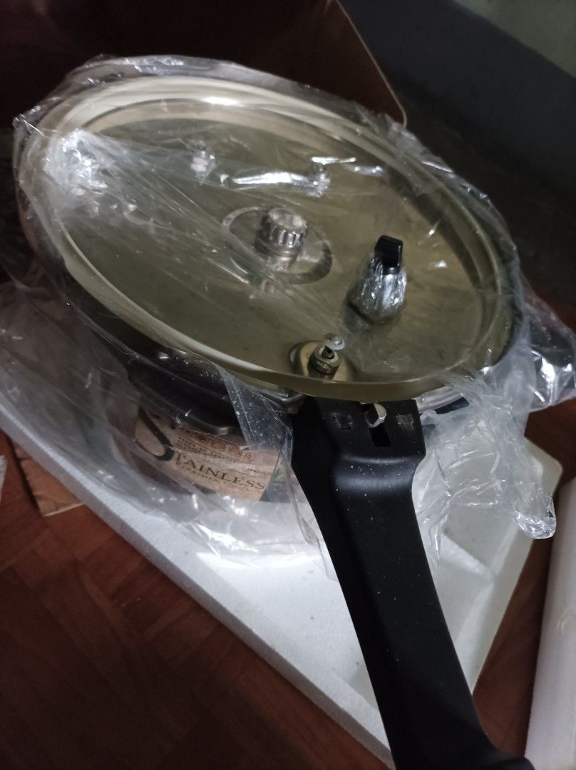 Imarflex Stainless Steel pressure cooker 9 liters, TV & Home Appliances ...