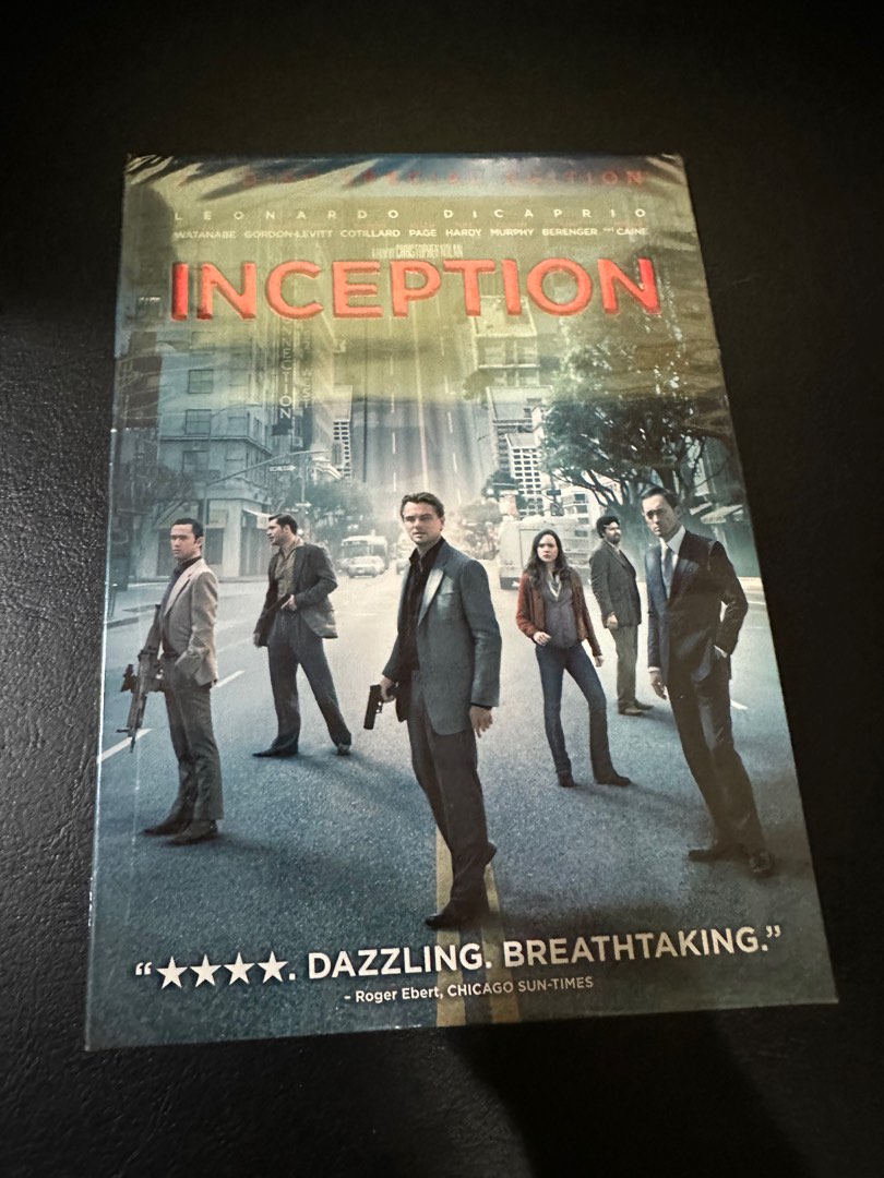 Inception movie DVD, Hobbies & Toys, Music & Media, CDs & DVDs on Carousell